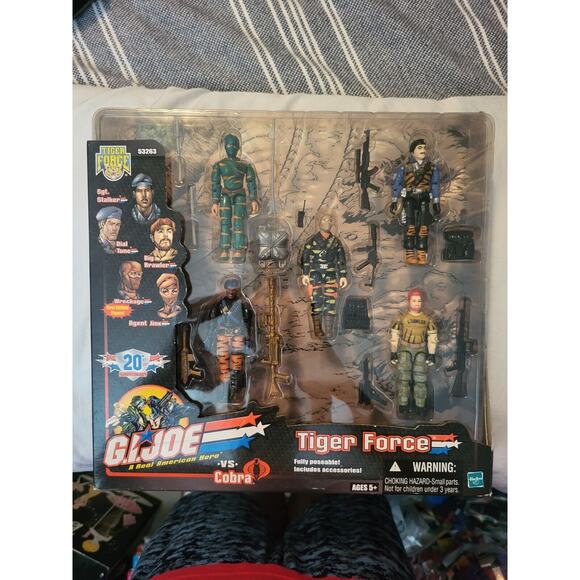 Hasbro | Toys | Gi Joe Vs Cobra Tiger Force 5 Pack 202 Jinx Dial Tone ...